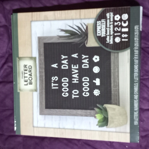 Office | New Framed Letter Board | Poshmark